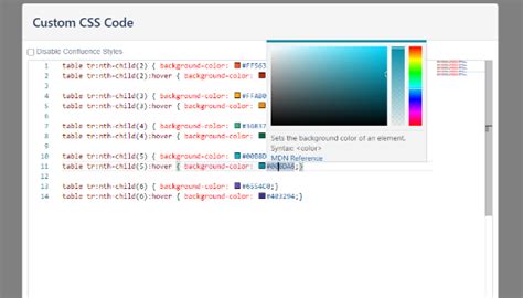 Custom Css Code For Confluence Atlassian Marketplace