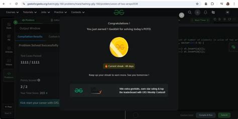 Mansi Sahagal On Linkedin Gfg160 Geekstreak2024 Geeksforgeeks Dsa Hashsets Codingjourney