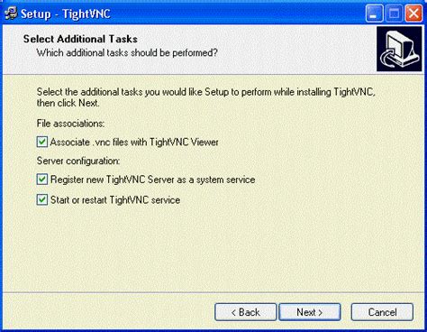TightVNC Installation