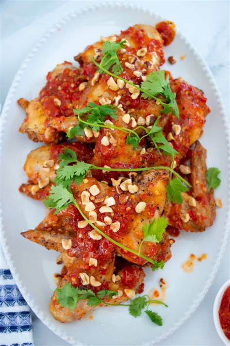 Sweet Thai Chili Chicken Wings Kenneth Temple