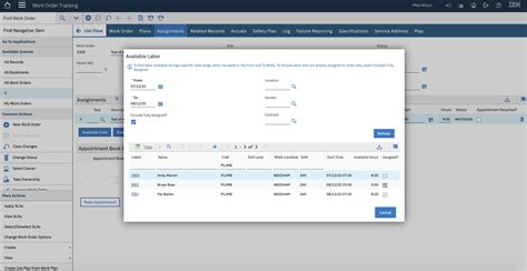 Work Order Tracking Assignments With Work Zones Maximo Secrets