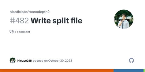write split file · issue 482 · nianticlabs monodepth2 · github