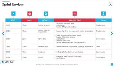 9 Free Sprint Review Templates Word Google Docs