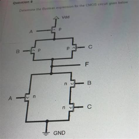 Solved Question Determine The Boolean Expression For The Chegg