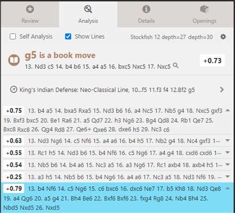Bug Game Analysis Analysis Tab Show Line Display Broken Chess
