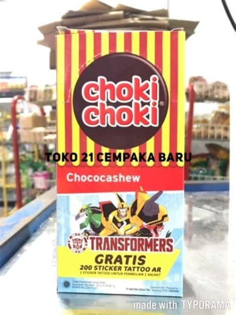Jual Choki Choki Chococashew 1 Box Isi 20 Pcs Coklat Cokelat Chokichoki Di Seller Toko Dua