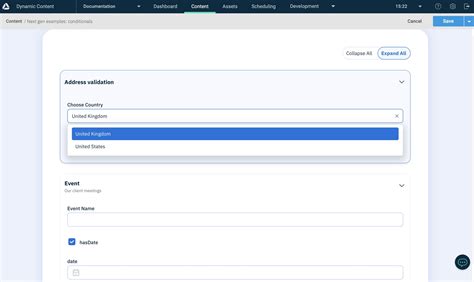 Schema Examples New Features Amplience Documentation
