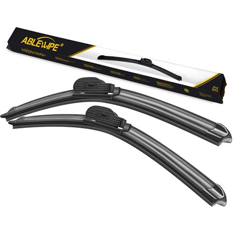 Ablewipe Windshield Wiper Baldes Front Window Bracketless U J Hook 24