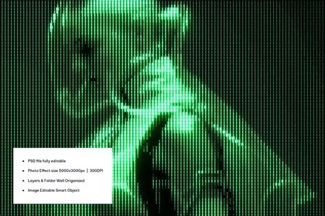 Analog Crt Screen Photo Effect Layer Styles Including Action