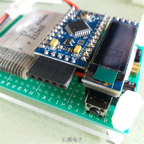 Arduino Lgt8f328激光转速计制作 附程序 电子制作diy
