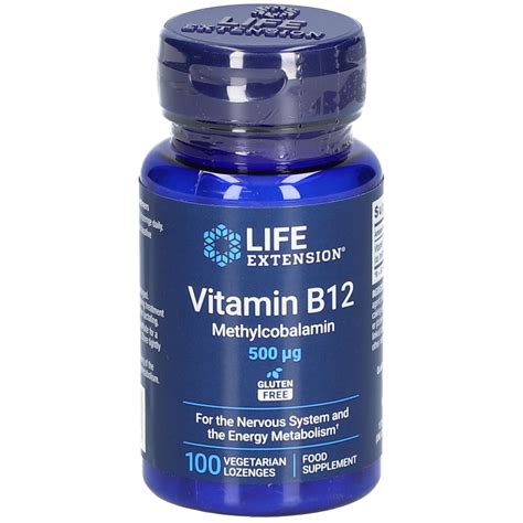 LIFE EXTENSION® Vitamin B12 500µg 100 St - Shop Apotheke