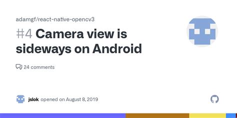 Camera View Is Sideways On Android · Issue 4 · Adamgfreact Native
