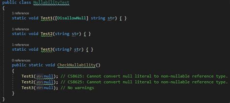 C Disallownull For Method Parameters Stack Overflow