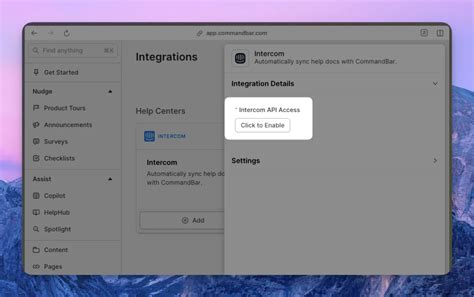 Intercom Integration Command AI Docs