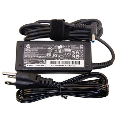 Hp W V Ac Laptop Adapter Charger With Power Cord For Hp Hp Envy