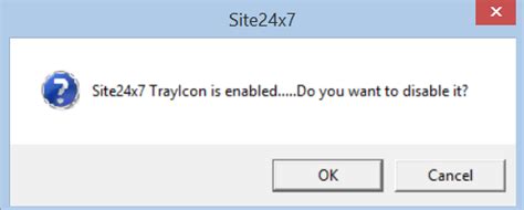 Disable Tray Icon