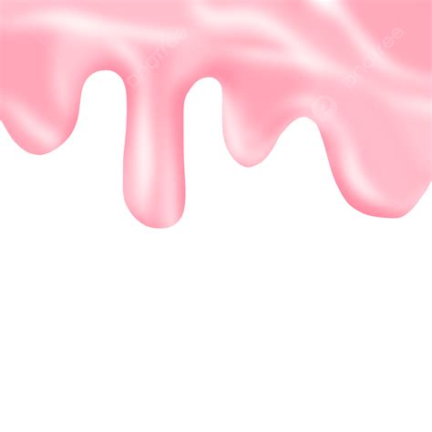 Dripping Melted Strawberry Milk Dripping Melted Strawberry Milk Png