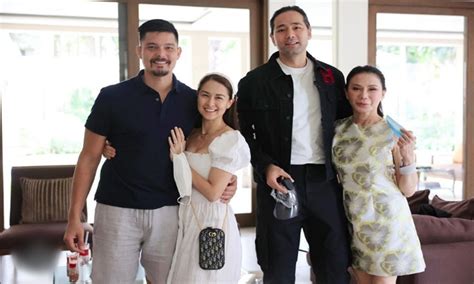 Dingdong Dantes Marian Rivera Pays Visit To Vicki Belo Hayden Kho