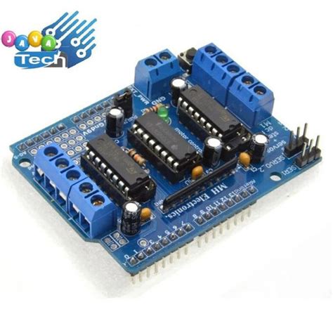 jual modul l293d arduino motor driver shield expansion board kota