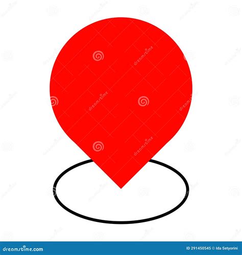 Map Marker Icon Vector Stock Image Image Of Internet
