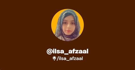 ilsa afzaal instagram linktree