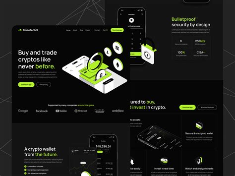 Fintech Webflow Template Finantech X BRIX Templates