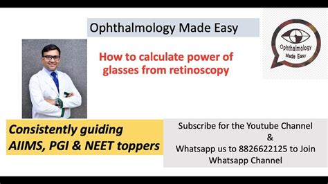 Prescription Retinoscopy Calculation At Roma Chauvin Blog