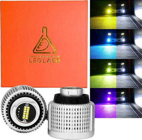 Amazon Ledlabo L1b Led フォグランプ ホワイト クリア イエロー 2色 切り替え 5300lm 記憶機能 リセット 機能あり 純正交換バルブ コントローラーレス