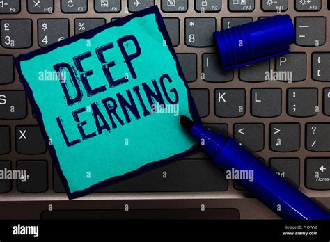 Word Writing Text Deep Learning Business Concept For Hierarchical