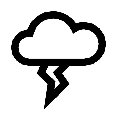Thunder Vector Svg Icon Svg Repo