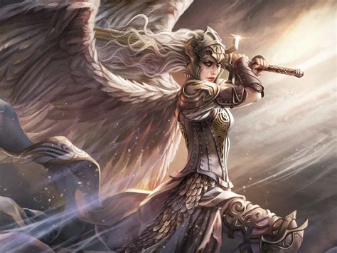 Token Angel By Magali Villeneuve Rimaginaryangels