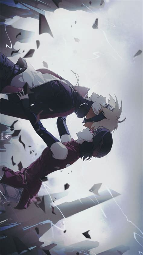 Pin By Amir Mahdavi On خودم Friend Anime Boruto And Sarada Boruto