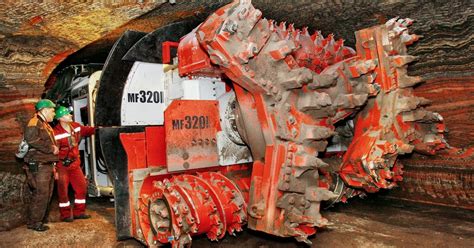 Sandvik Mf320 Crawler Mounted Borer Miners At Efficient Speeds