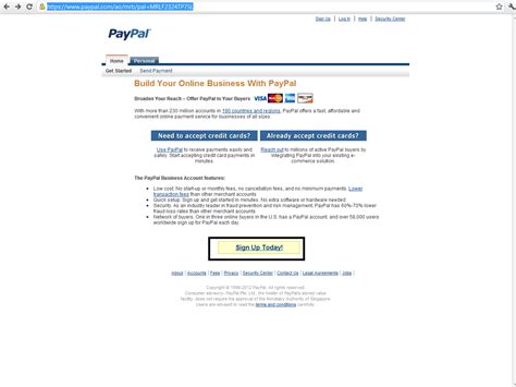 Becoming A Millionaire How To Create A Account In Paypal