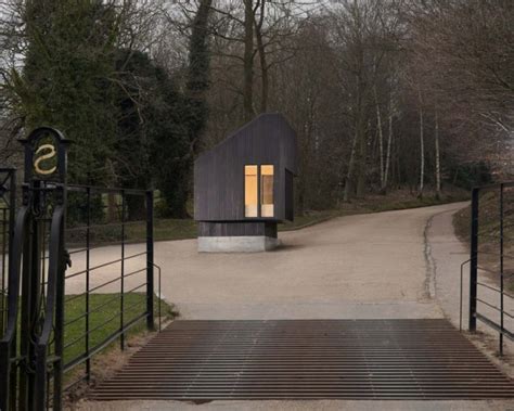 Nord Architectures Charred Timber Gatehouse For Knole House