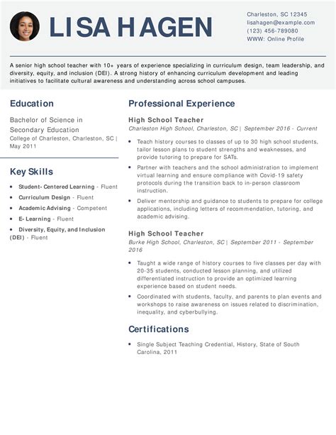 History Teacher Resume Sample Resume Of Pgt History Teacher With