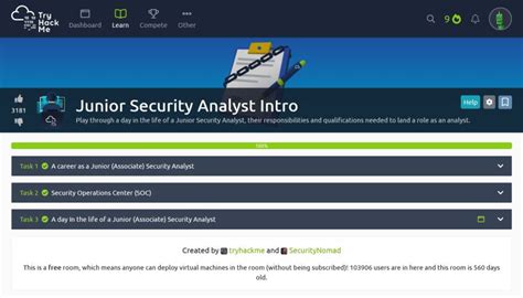 thanigai vel r on linkedin tryhackme learning day05 cybersecurity