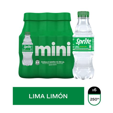 Mini Pack Sprite Lima Limón 250 Ml X 6 Mi Portal
