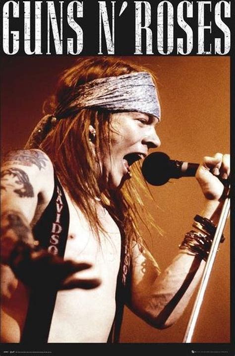 Guns N Roses Axel Maxi Poster 43d Kopen Expo