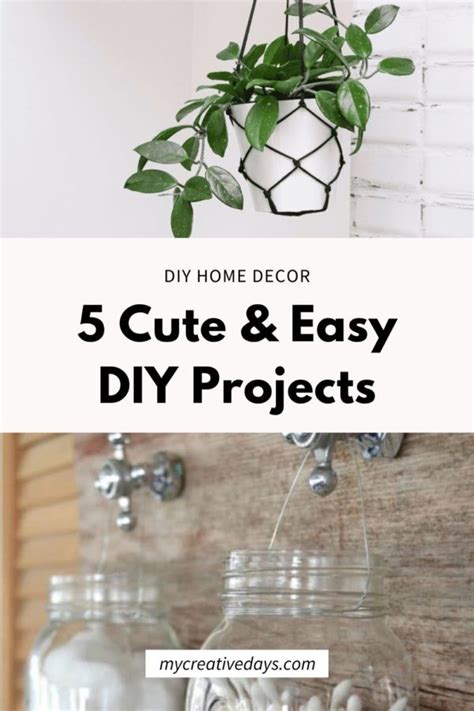 Easy DIY Projects For Beginners Try These Ideas My Creative Days
