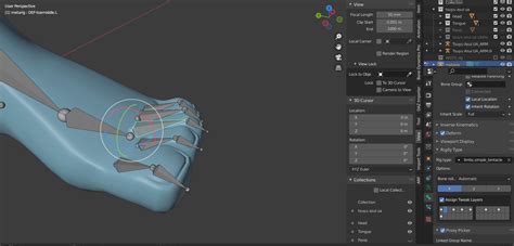 Help Rigging Toes With Rigify Animation And Rigging Blender Artists Community