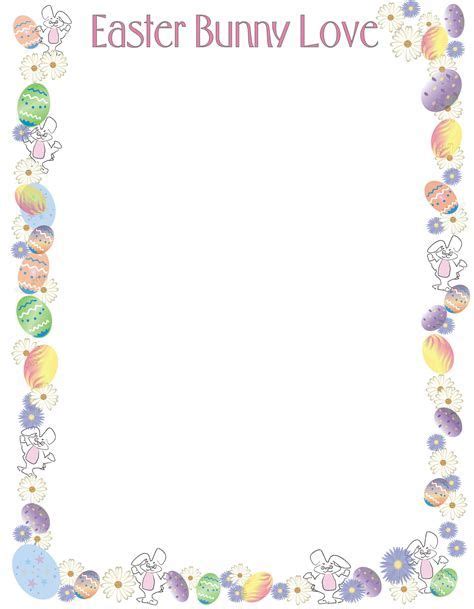 Easter Bunny Letter Template Free At Zainab Paige