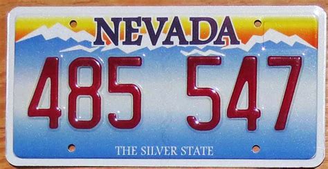 Nevada Product Categories Automobile License Plate Store