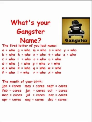 Gangster Letter R