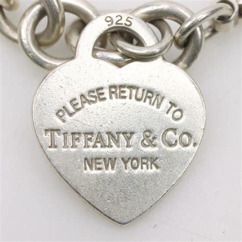 Tiffany And Co Sterling Silver Return To Tiffany Heart Tag Bracelet