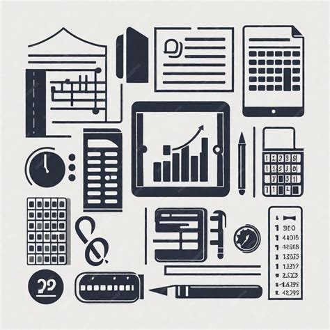 Premium Ai Image Crunching Numbers And Calculating Data