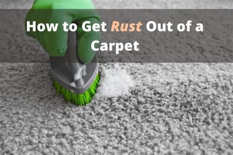 How To Get Rust Out Of A Carpet Household Advice