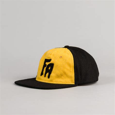 Fucking Awesome Classic Fa Cap Black Yellow Flatspot