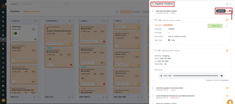 Pipeline Timeline Insuredmine Crm Optimize And Grow Your Insurance
