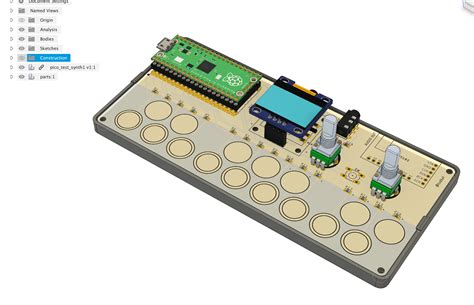 Case For Picotestsynth Circuitpython Synthesizer By Todbot Download